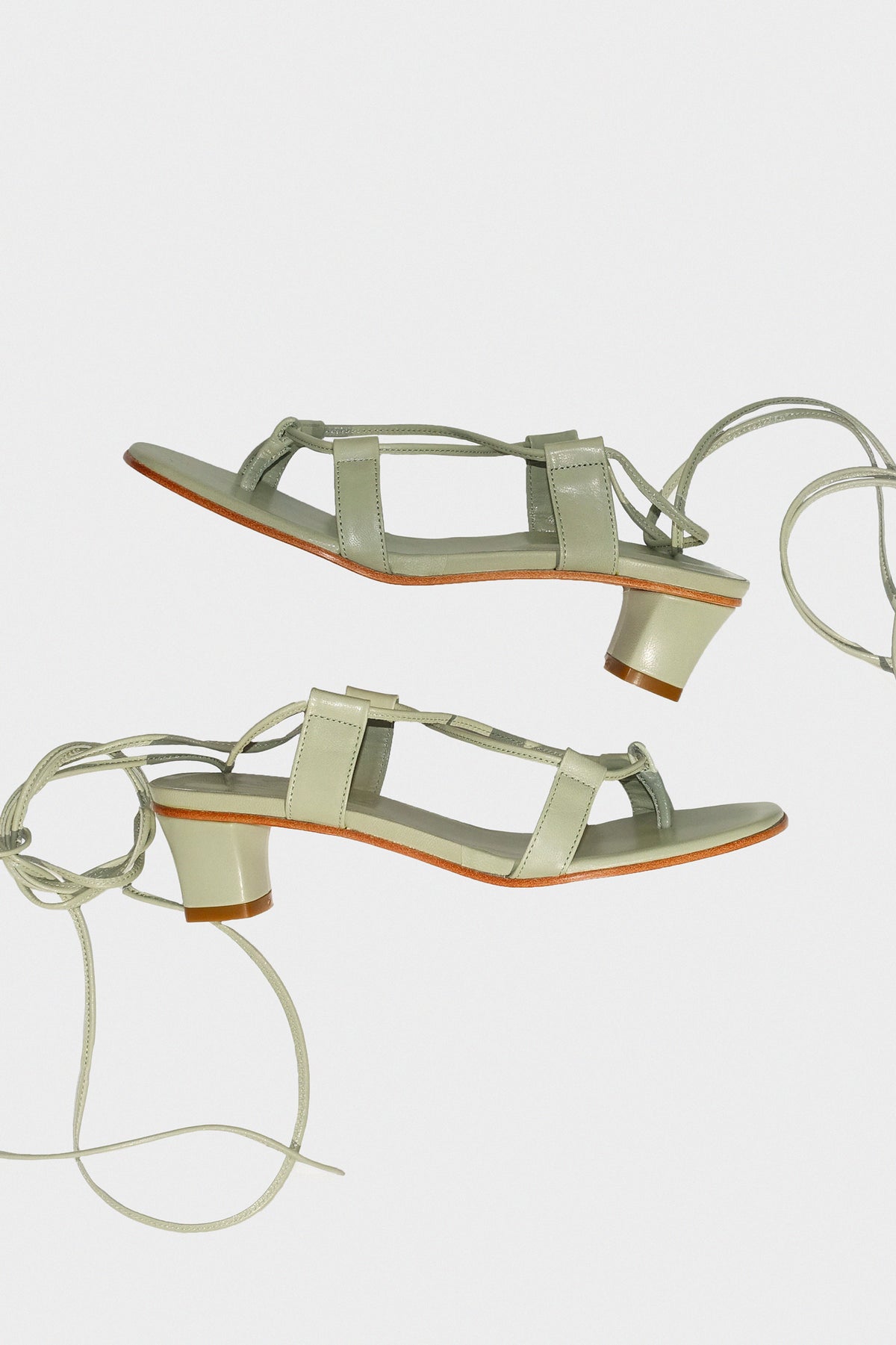 Martiniano | Pavone Heel in Sage – Recital
