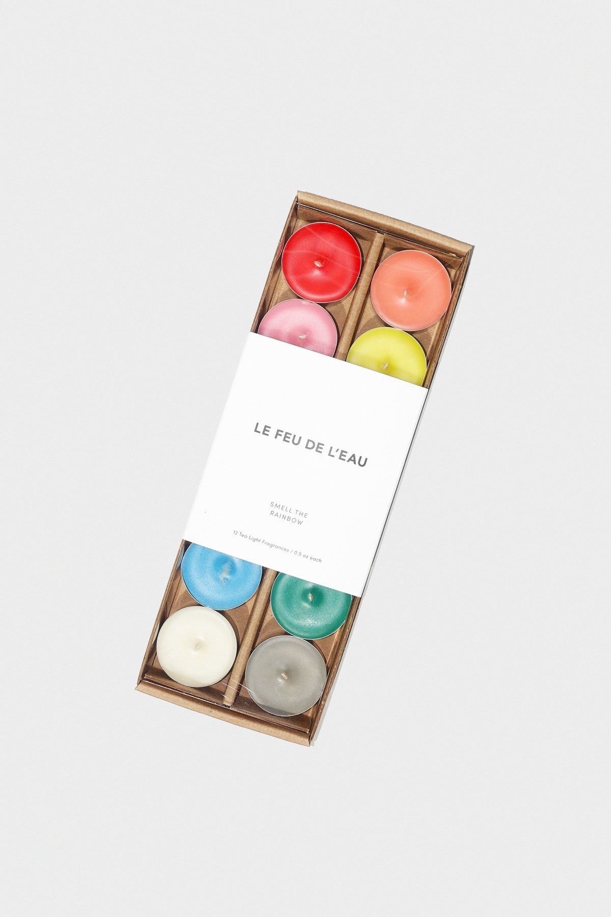 Le Feu De L'eau | Rainbow Tea Lights – Recital