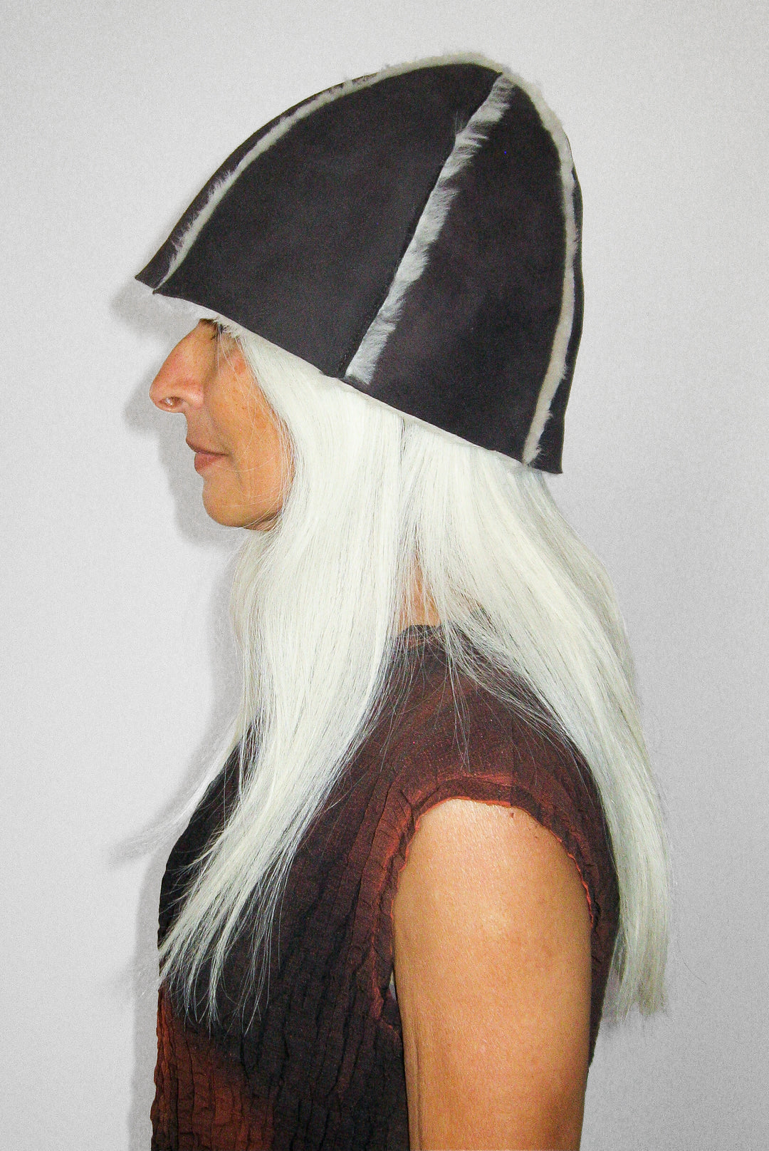 Clyde | Peachbasket Hat in Earth & White – Recital